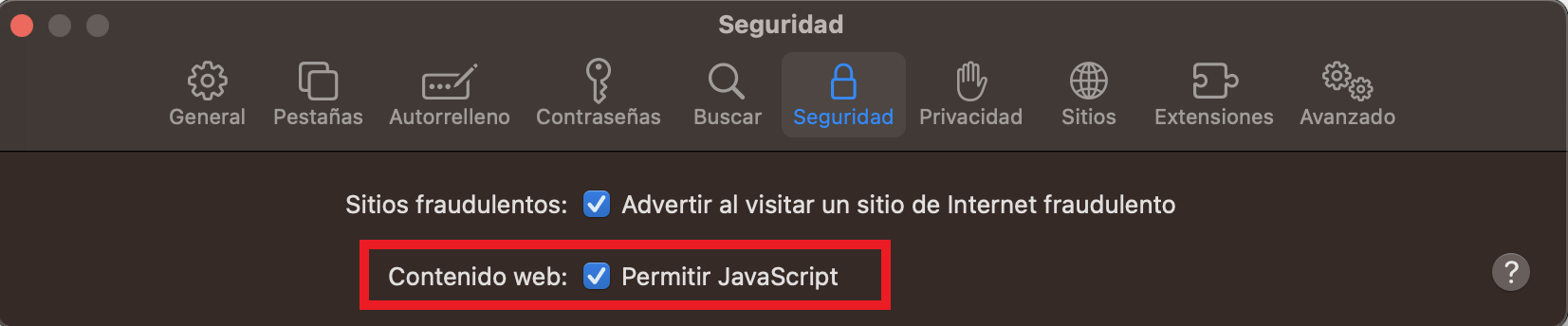 ¿Cómo habilitar Javascript en mi navegador? – Centro de Ayuda APIs Internas